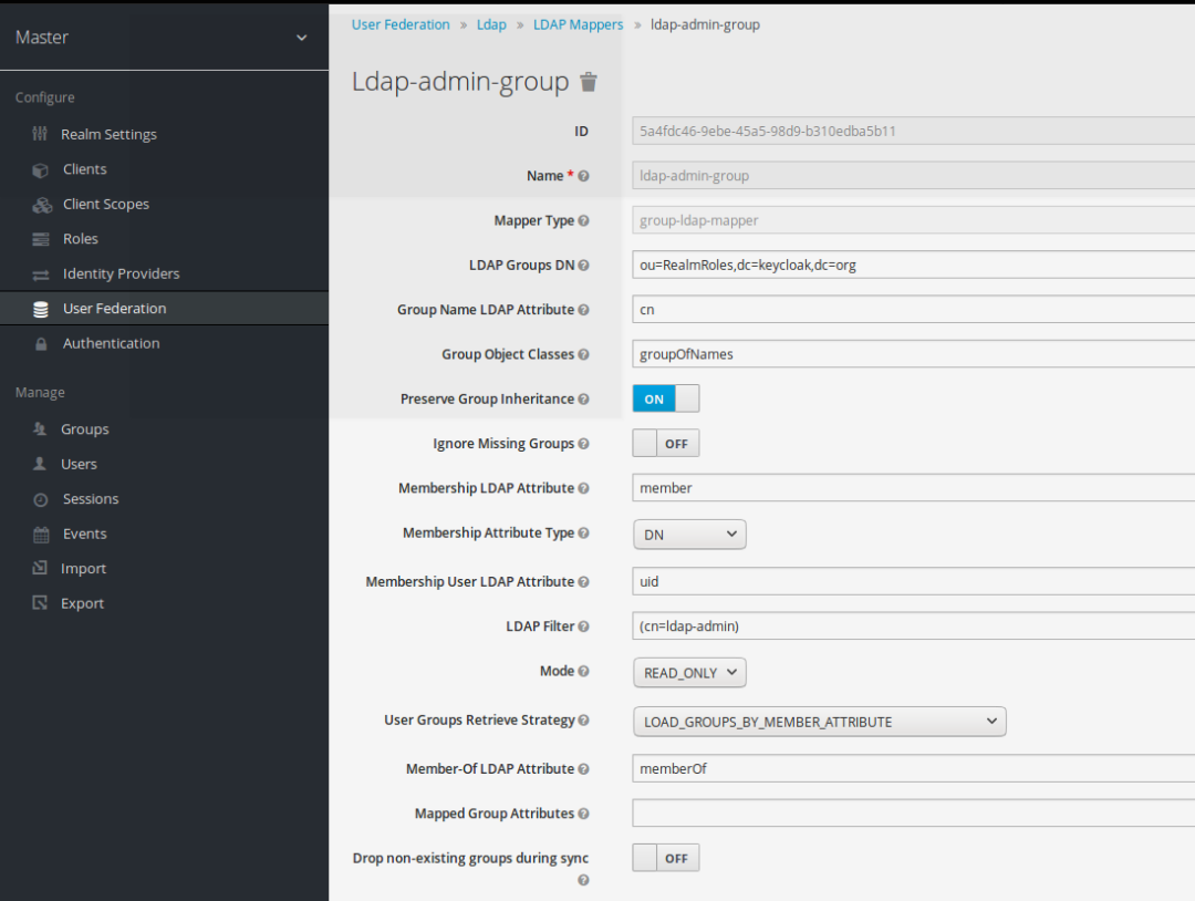 Mapping LDAP Group and Roles to RedHat SSO Keycloak - JANUA
