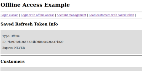 Offline Sessions and Offline tokens within Keycloak - JANUA