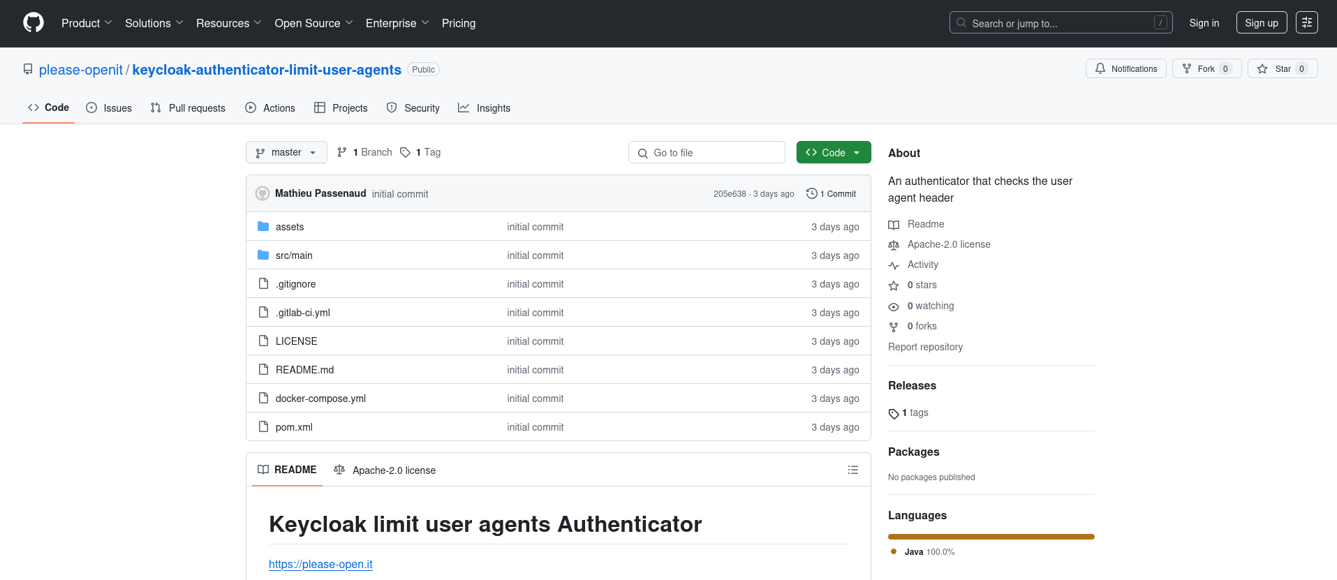 Keycloak User Agent Filter Authenticator - JANUA